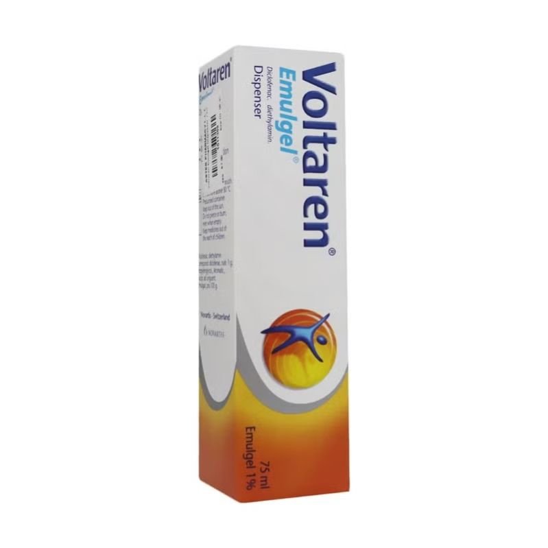 Voltaren Emulgel Dispenser 75ml in Gel & Spray | Zaitoon Pharmacy