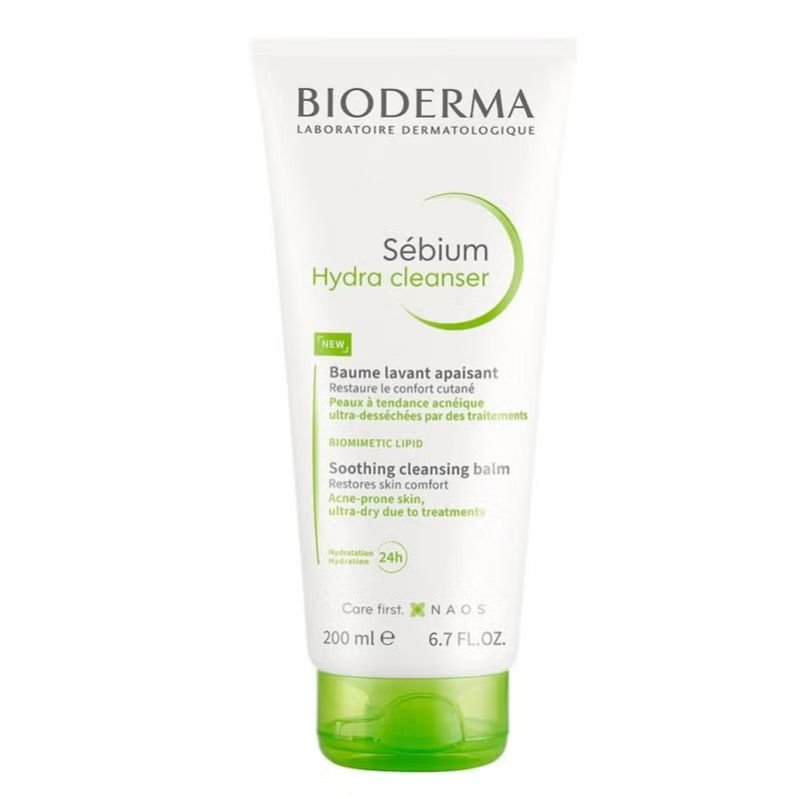 Bioderma Sebium Hydra Soothing Cleansing Balm For Acne Prone Skin 200ml ...